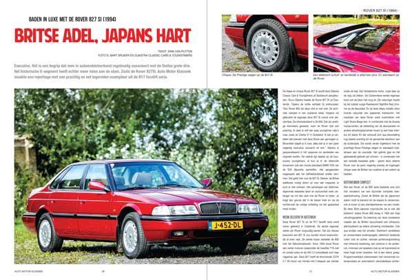 Auto Motor Klassiek maart 2021 | Austin Healey 100 restauratie BSA A10