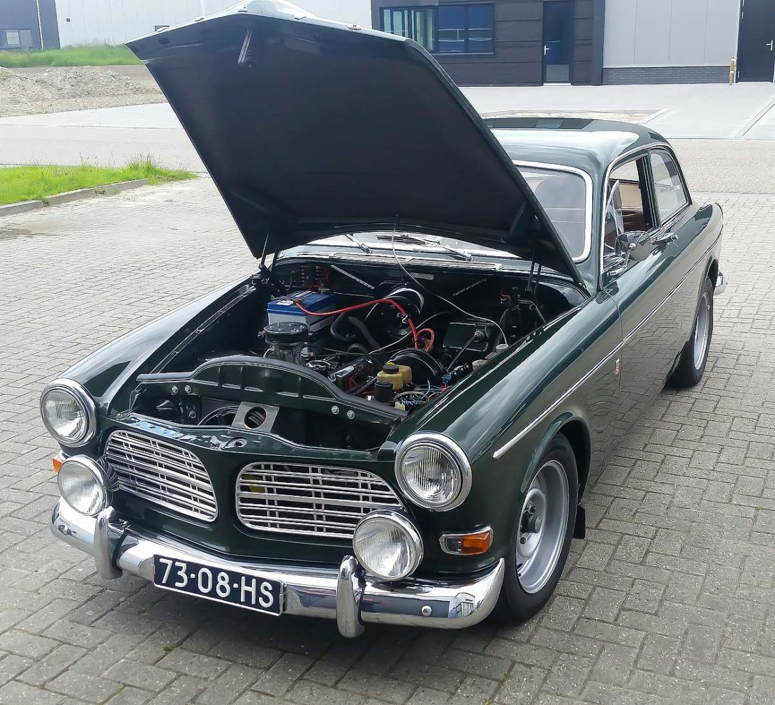 Volvo Amazon 122 uit 1969. De roem van het Zweedse staal voor Roelof ...