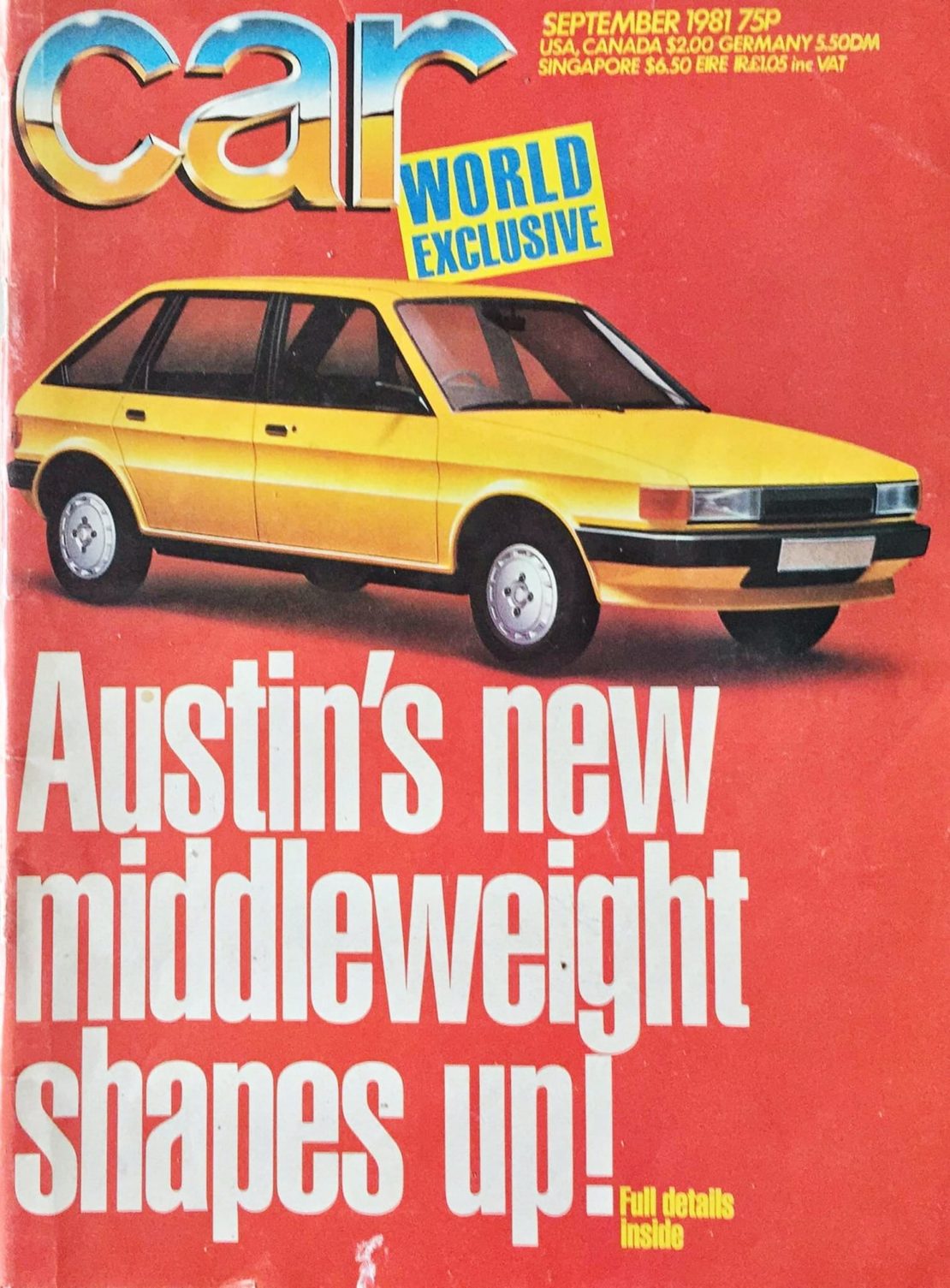 Austin Maestro. 40 Jaar de "Miracle Maestro" – Auto Motor Klassiek ...
