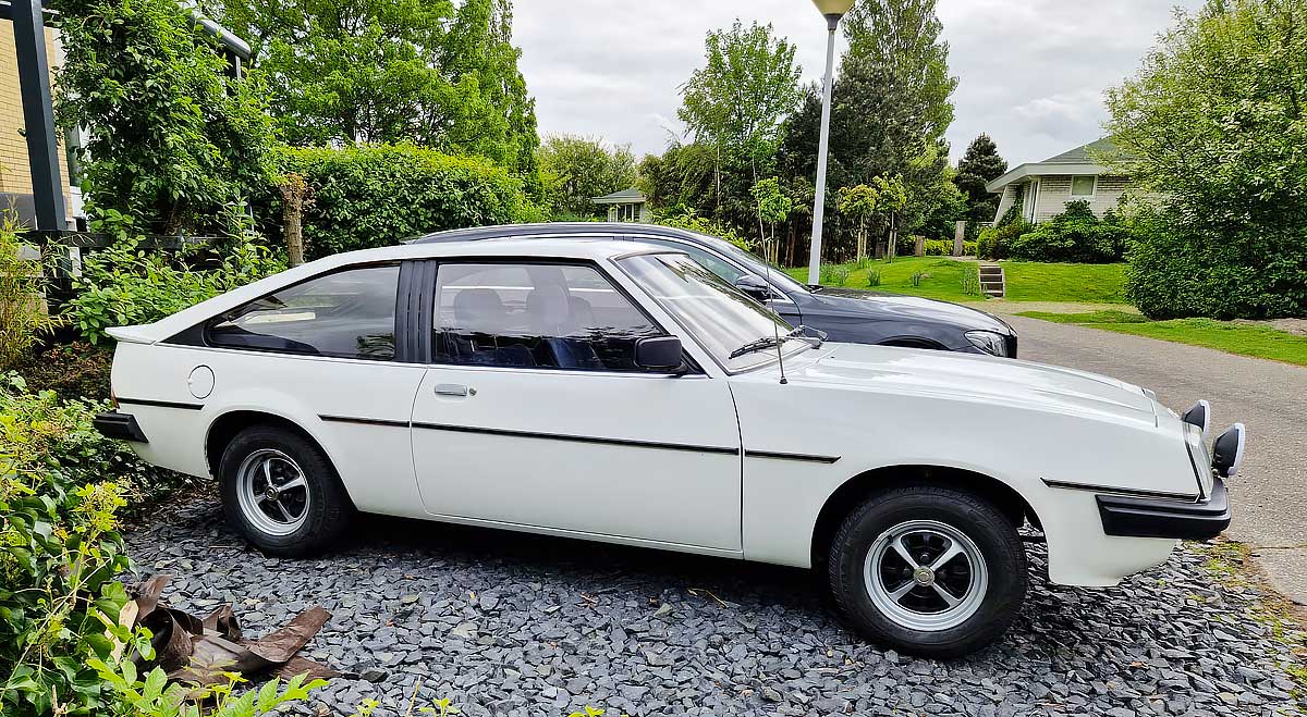 Opel Manta CC (Combi Coupé) uit 1980 – 'Grosse Fahrfreude' voor Jaap ...