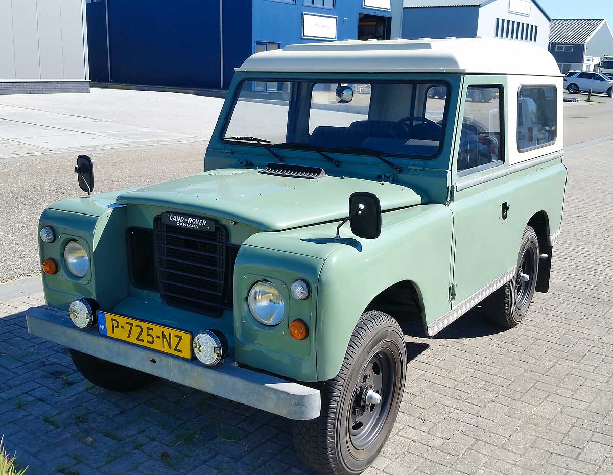 Landrover Santana 88 Normal (1983): het edele werkpaard voor Jurjen ...