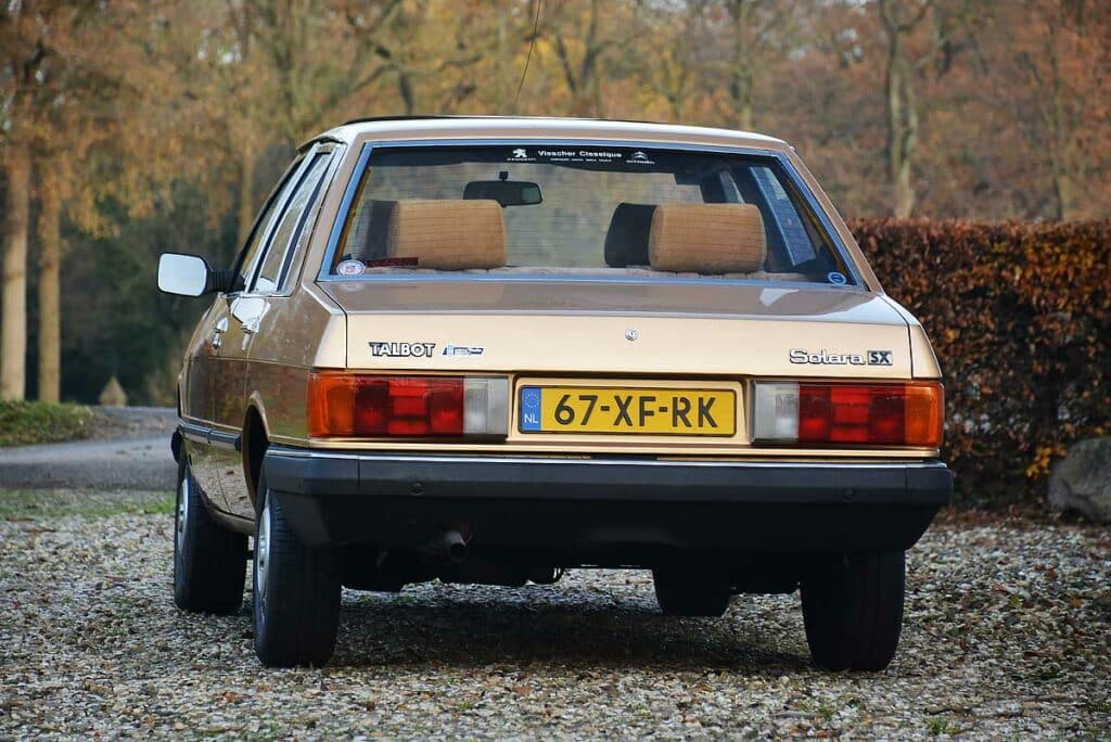 Talbot Solara: hoe de sedan de hatchback versloeg – Auto Motor Klassiek ...